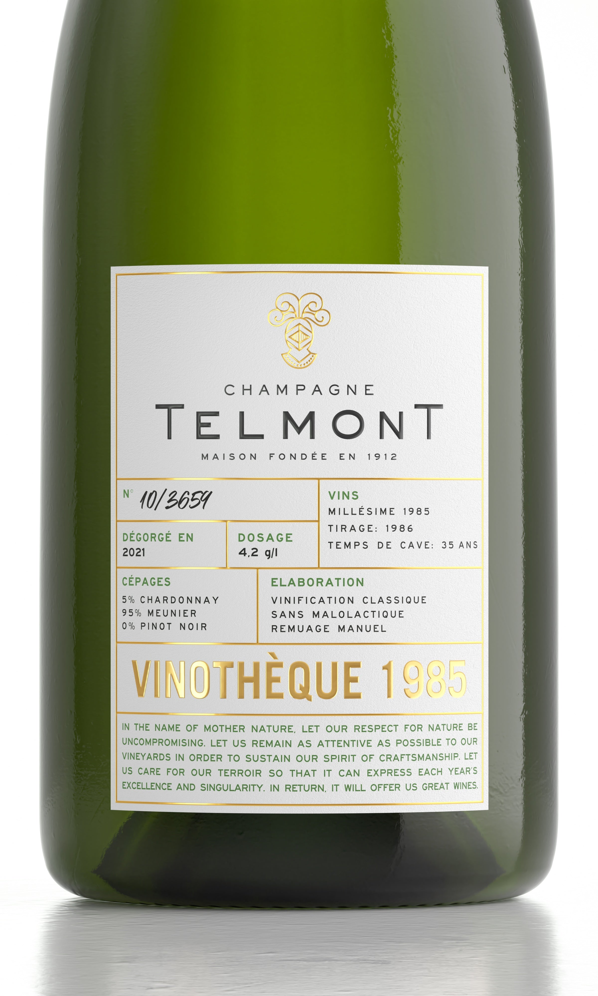 Vinotheque 1985 - Champagne Telmont US